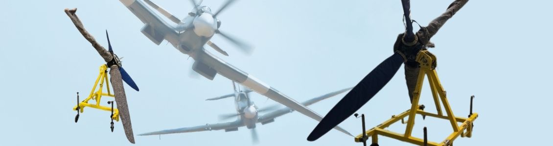 Cómo ayudamos a transportar la hélice de un Spitfire por el ...